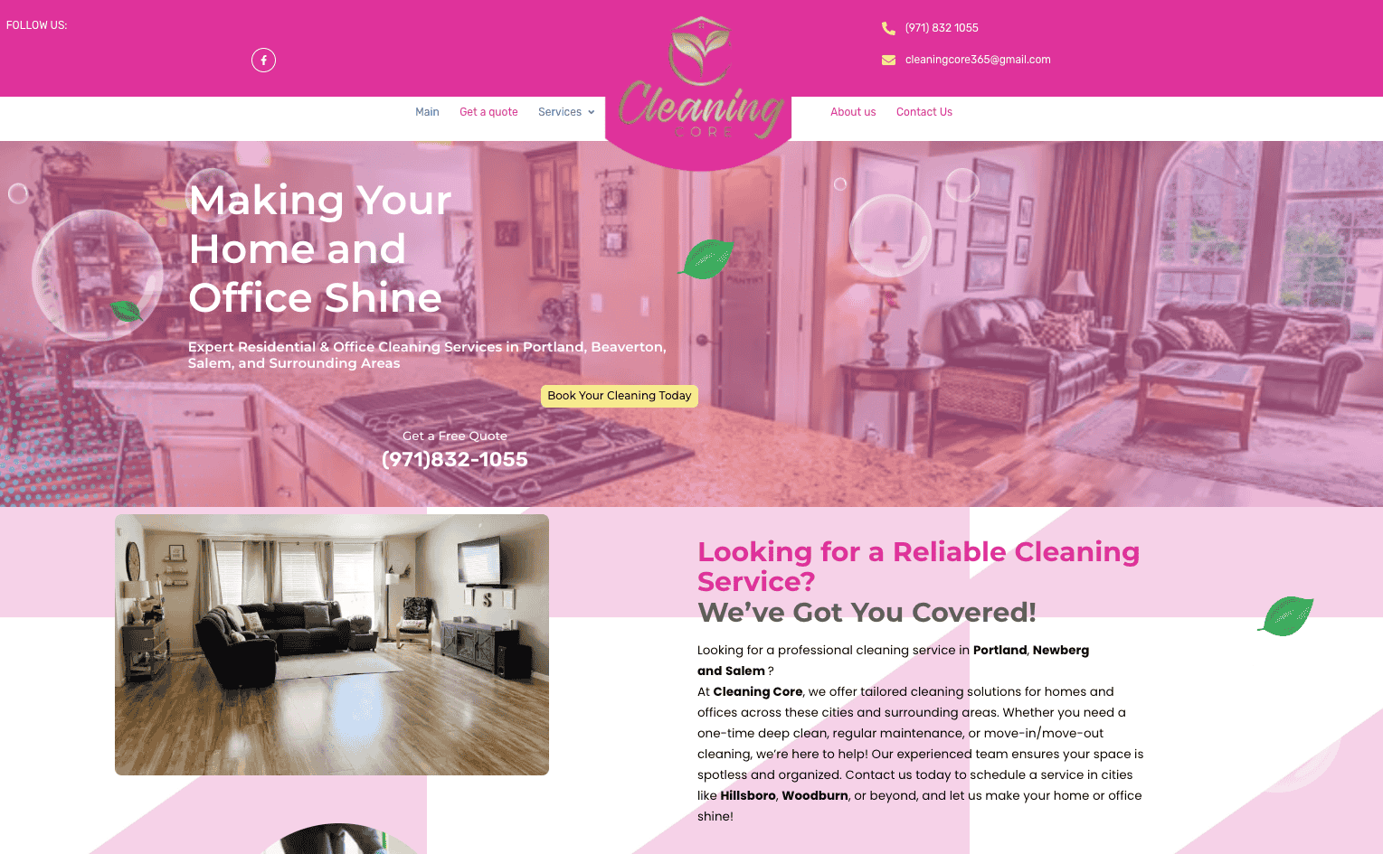 Main - Cleaning Core - Professional Deep Cleaning & Office Cleaning in ...